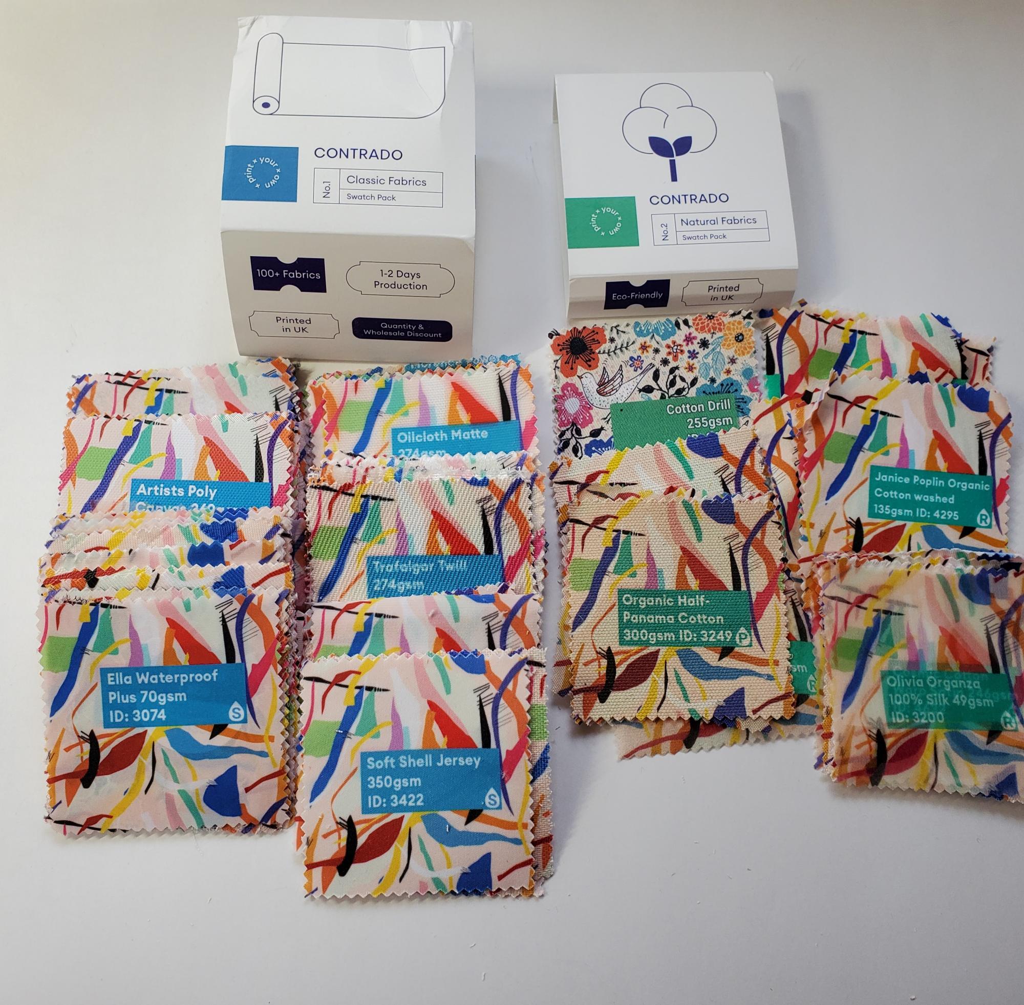 Fabric Sample Packs (SAQA Seminar 2023 - Week 1) | SAQA - Studio Art ...