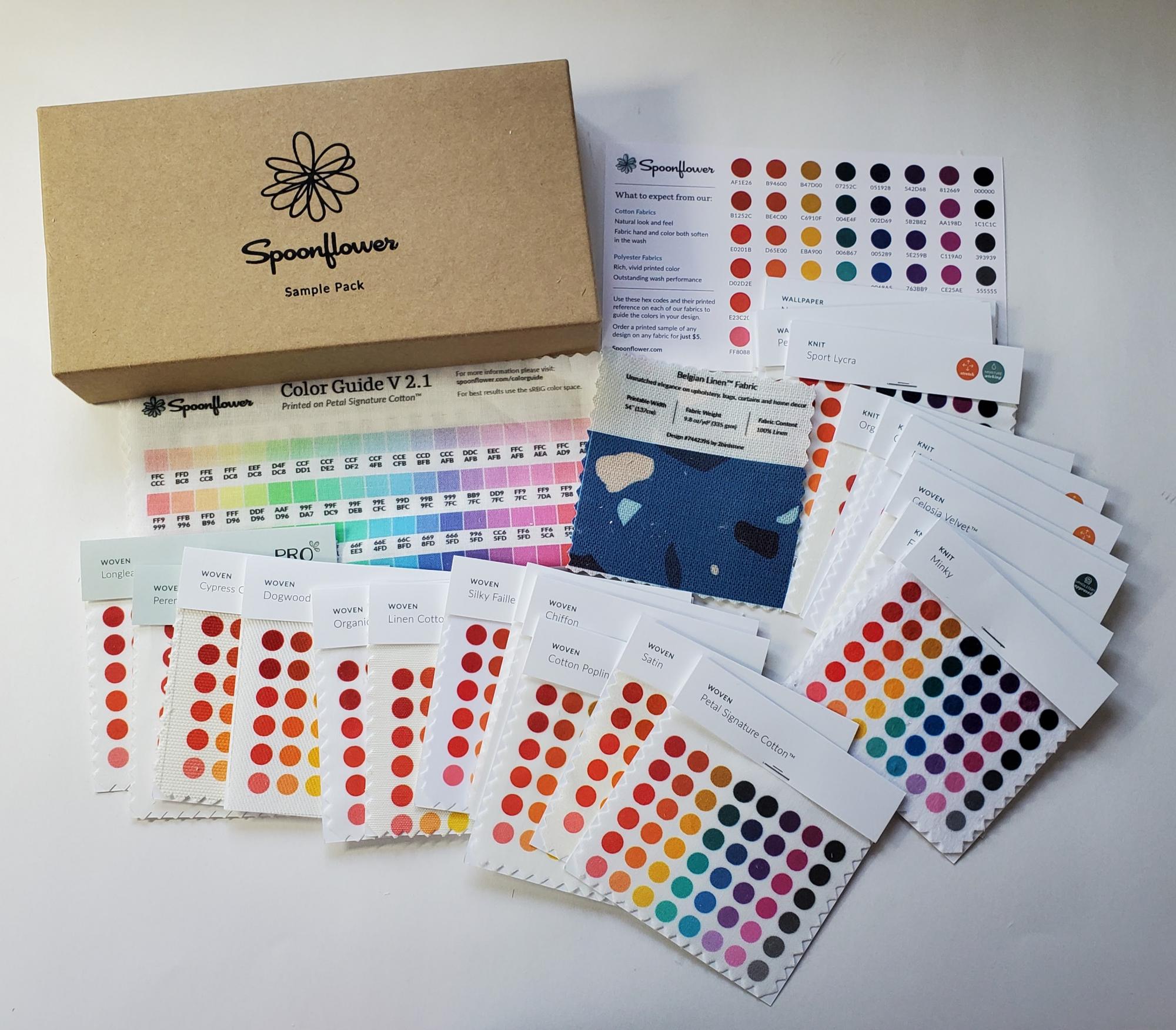 Fabric Sample Packs (SAQA Seminar 2023 - Week 1) | SAQA - Studio Art ...