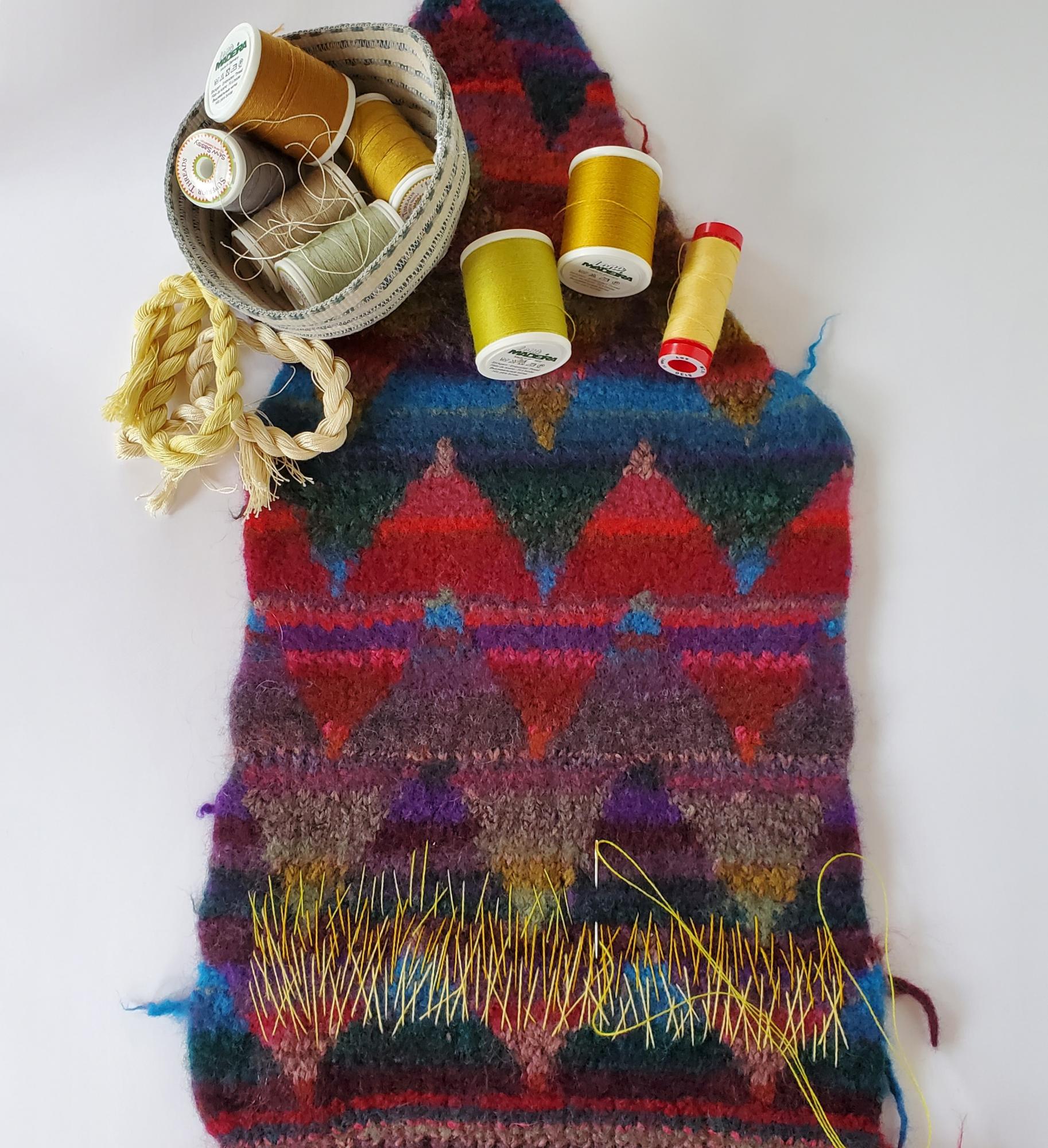 Week 5: Wool Activity (SAQA Seminar 2023) | SAQA - Studio Art Quilt ...