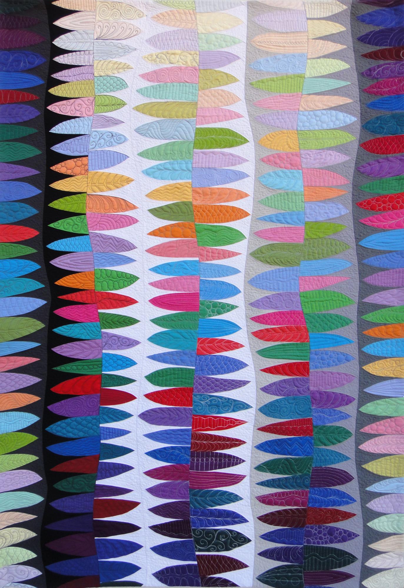 Using Munsell Color Theory in Quilts - Maria Elkins | SAQA - Studio Art ...