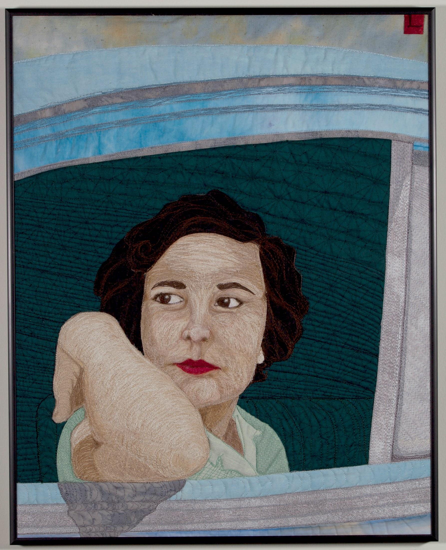 One Last Look 1952 | SAQA - Studio Art Quilt Associates