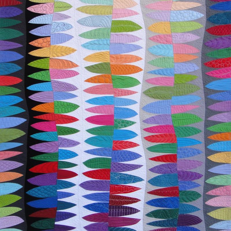 Using Munsell Color Theory in Quilts - Maria Elkins | SAQA - Studio Art ...