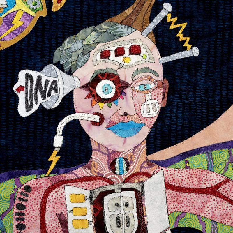 StitchPunk (SAQA Global Exhibition) | SAQA - Studio Art Quilt Associates